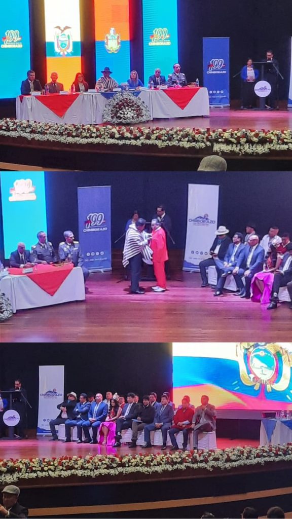 Consejo Provincial, firma de convenios - Diario La Prensa Riobamba