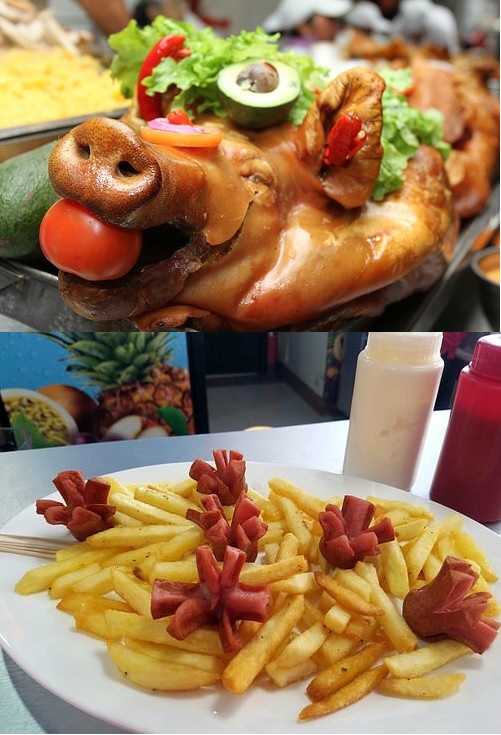 El hornado es típico, la salchipapa común - Diario La Prensa Riobamba