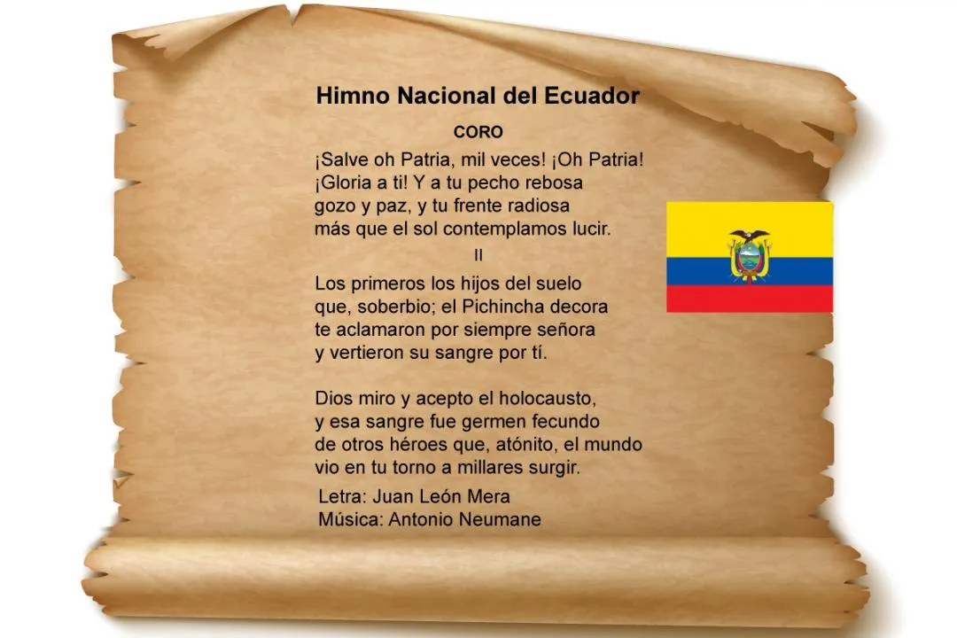 5 curiosidades sobre la historia y significado del Himno Nacional - La Prensa Ecuador