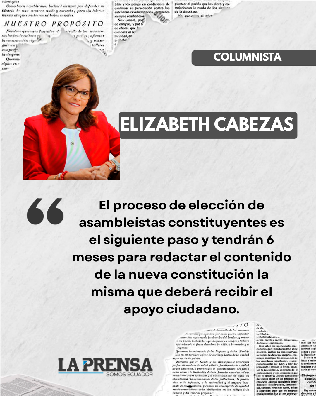 EDITORIALES - La Prensa Ecuador